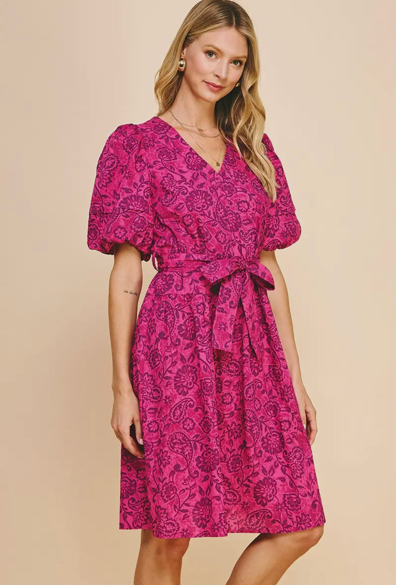 Paisley Pink Dress – The Kin
